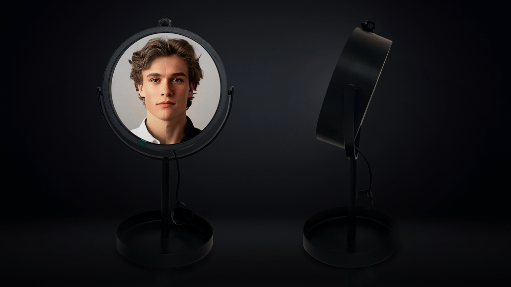 AR Mirror | Augmented Reality Mirror Powered by WebAI | GEENEE AR